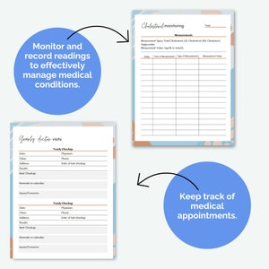 Family Medical Binder: Printable Health Tracker (PDF) - Etsy