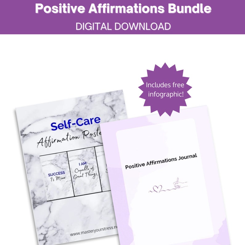 Positive Affirmations Bundle - Etsy