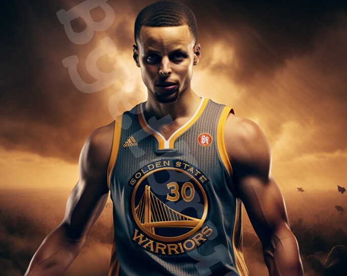 Steph Curry Digital Print | He's Back Digital Print Steph Curry ...