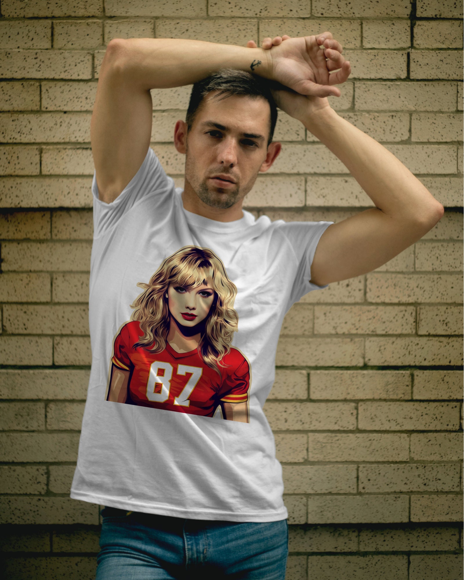 Swift Jersey Travis Taylor Eras PNG Eras Tour Swiftie Football Design ...