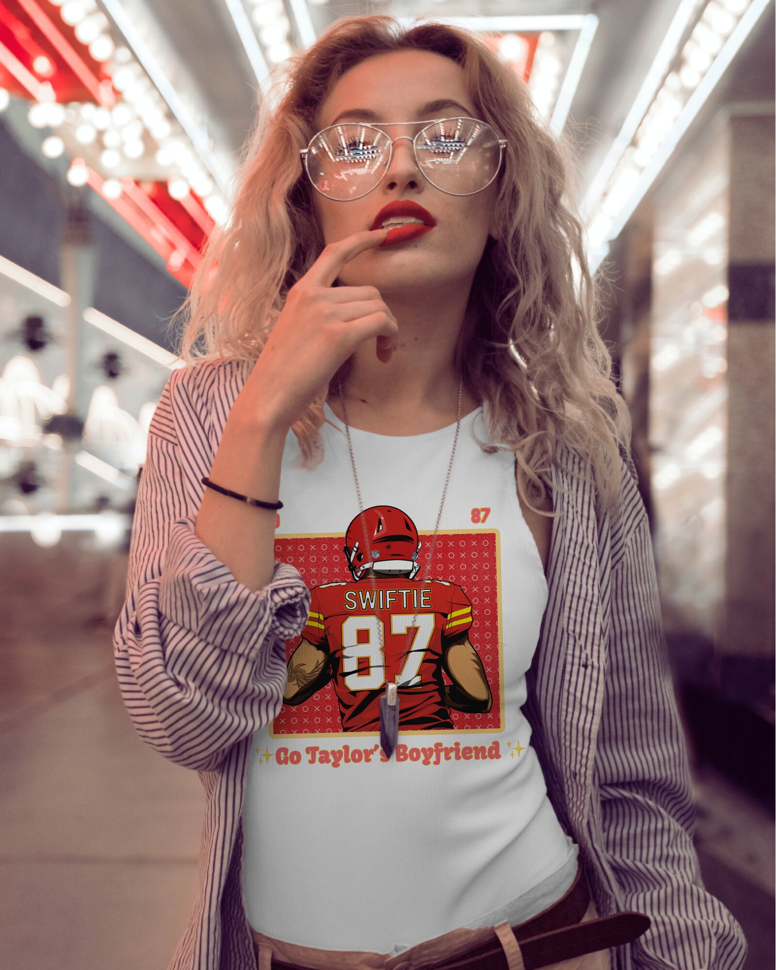 Travis & Taylor Eras PNG, Swiftie Football Design, Eras Tour 87 Art ...