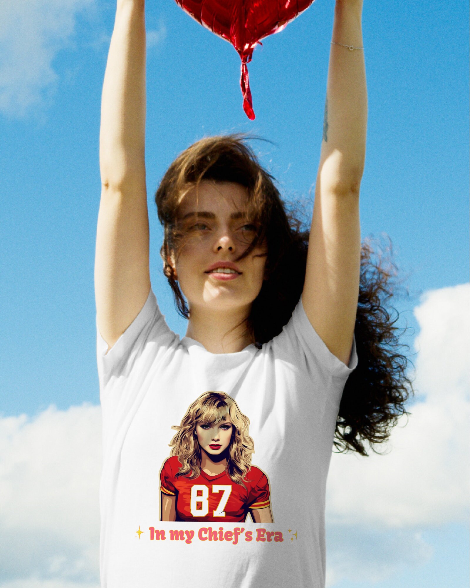 Travis & Taylor Eras PNG, Swiftie Football Design, Eras Tour 87 Art ...