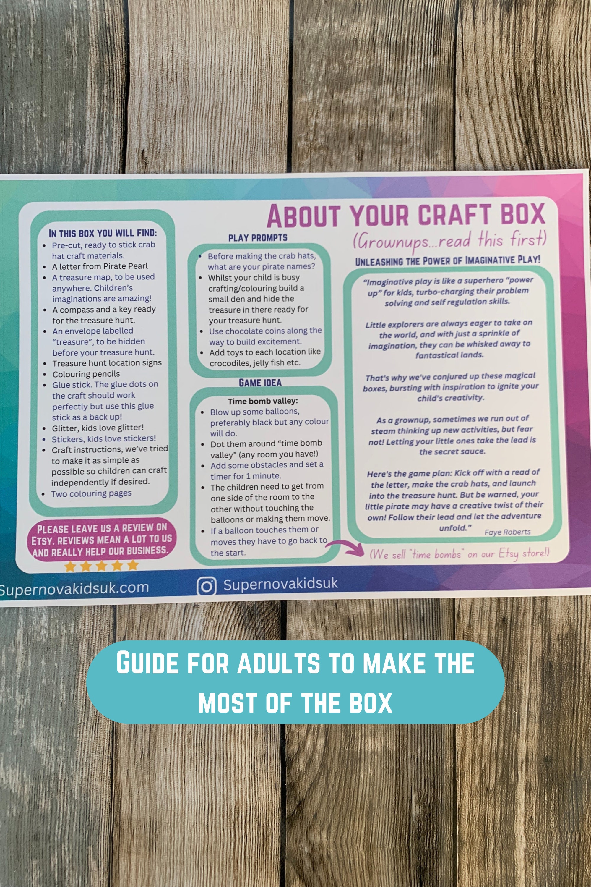 Kids Craft Packs Children Crafts for Rainy Day Kids Activity Pirate ...