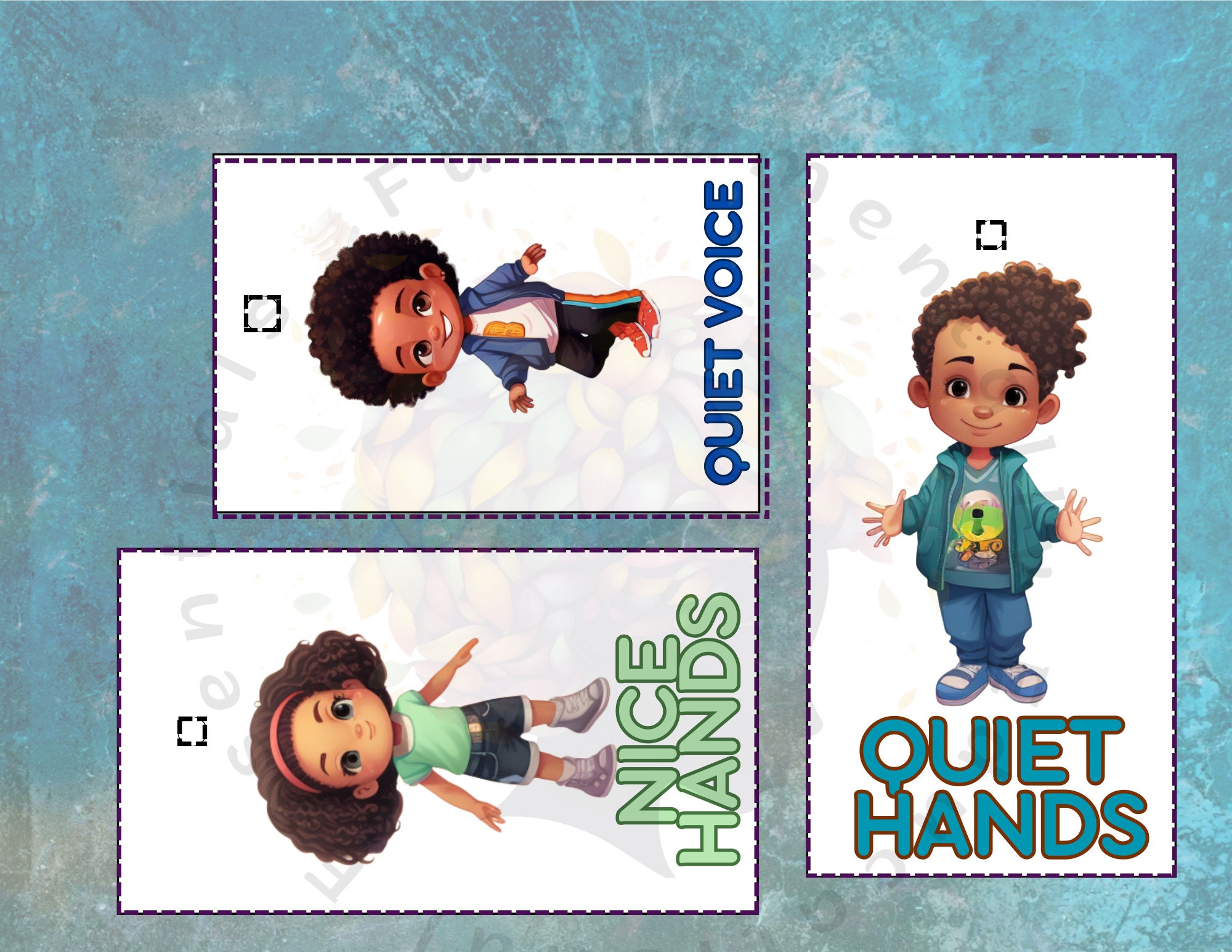 9 Tiered Cue Cards, Visual Cues Autism, Classroom Support, Non-verbal ...