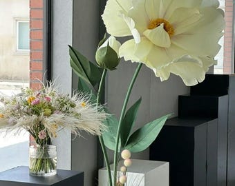 Oversized Daisy Flower 60cm Wide Double Layered Paper Flower Heads for ...