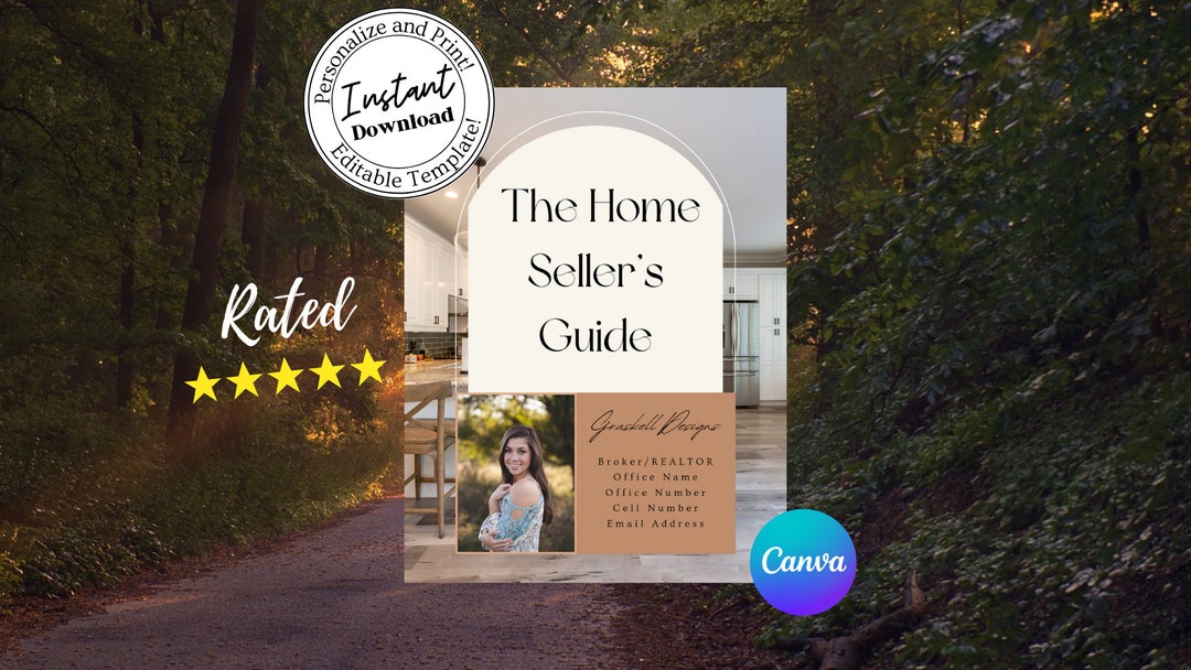 Customizable Real Estate Seller Guide Bundle, Real Estate Template ...