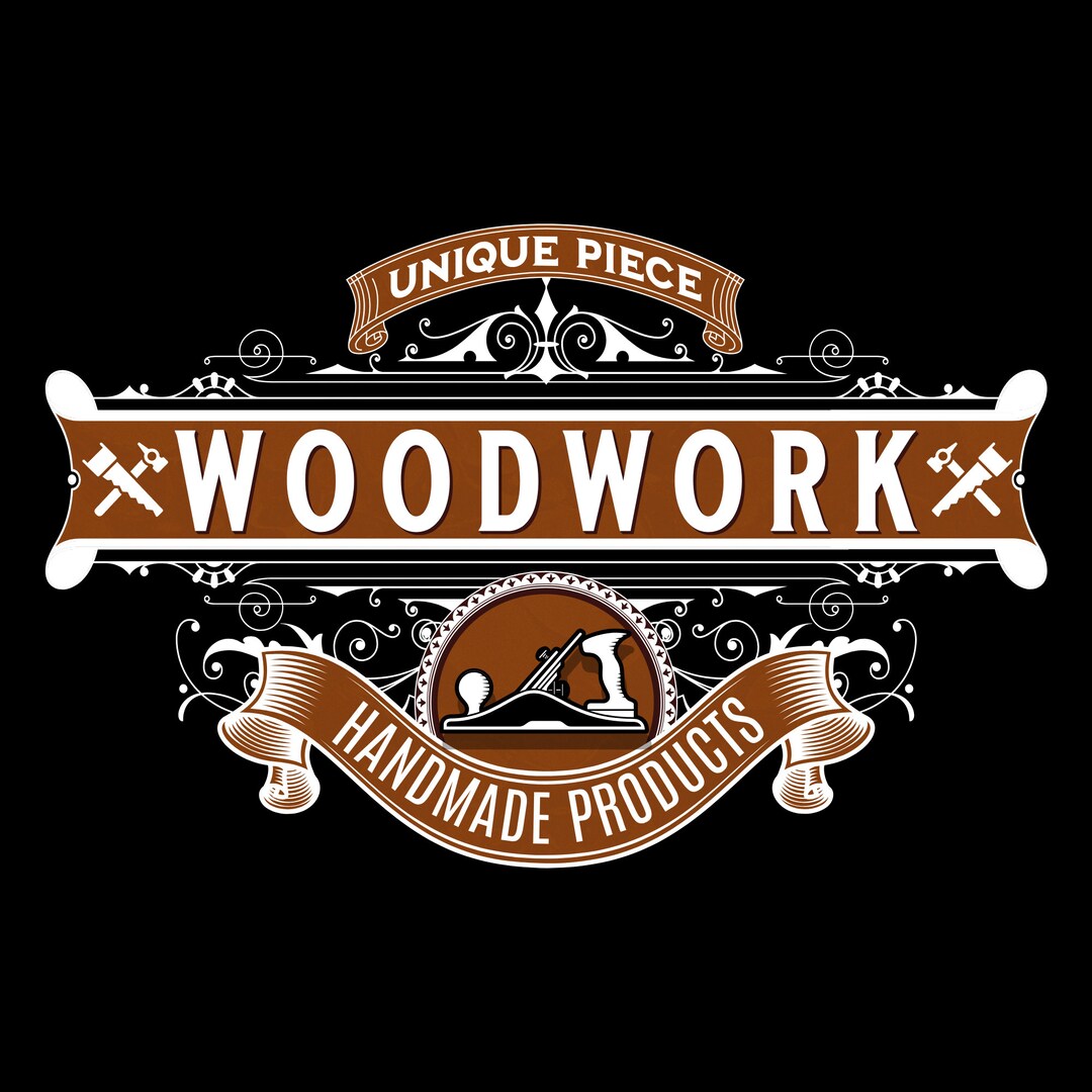 Logo Design - Woodwork and Carpentry Logo - Custom Logo - Business Logo ...