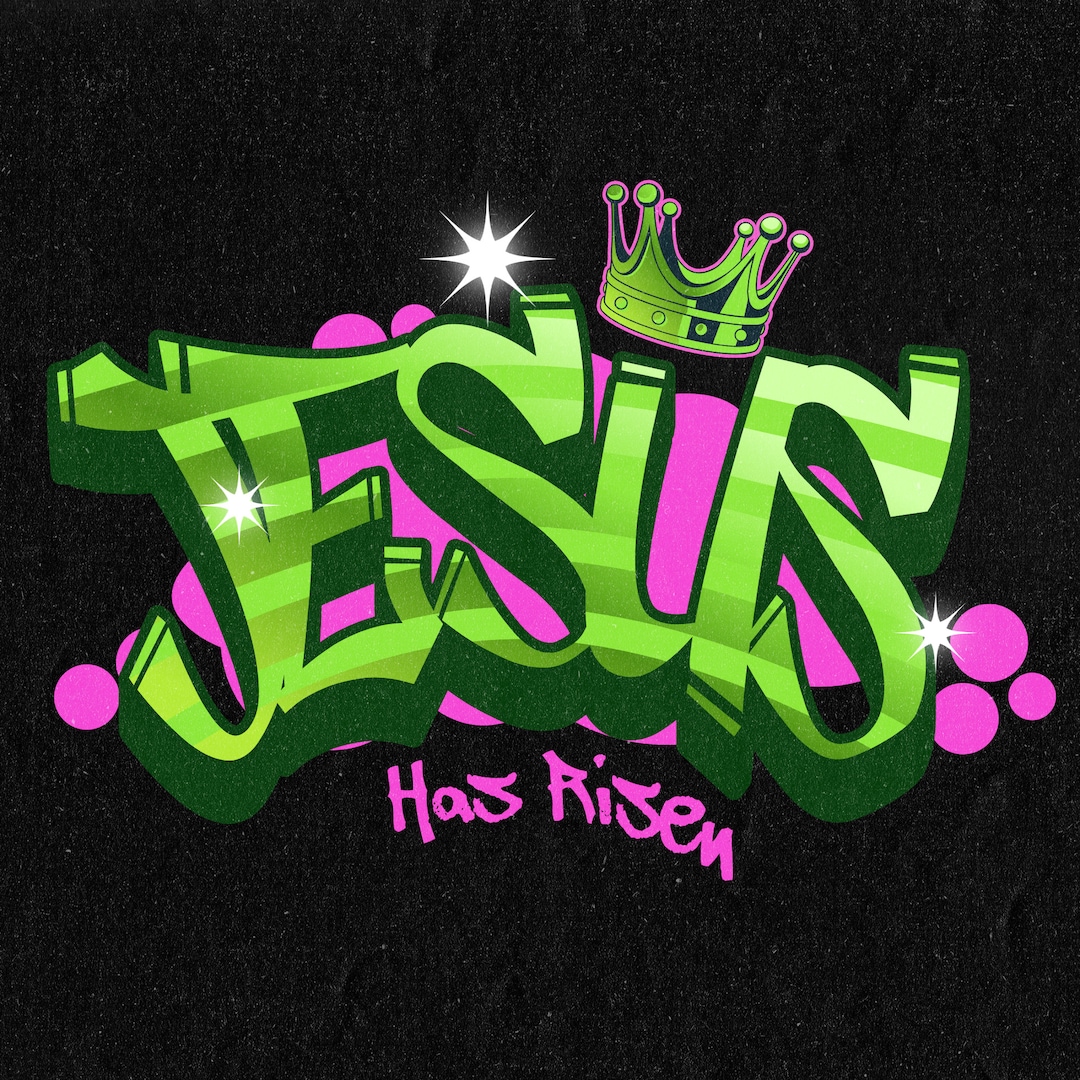 Jesus Has Risen Jesus Graffiti Design PNG - Etsy UK