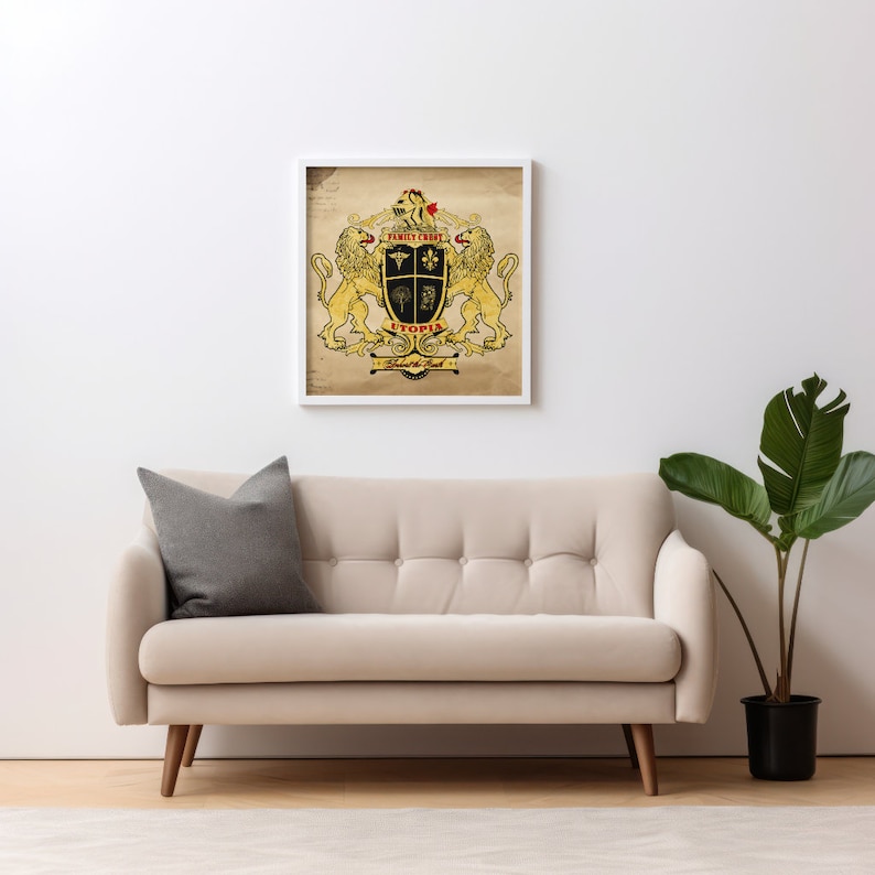 Family Crest Coat of Arms | Custom Logo Design | Family Crest | A ...