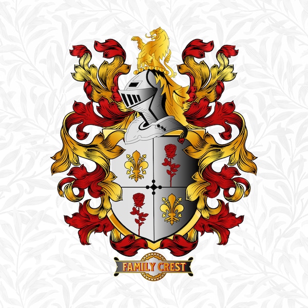 Heraldic Crest - Etsy