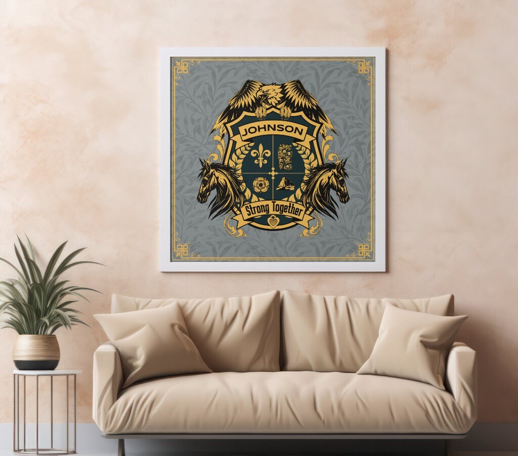 Personalized Family Crests,custom Logo Design Family Crest - Etsy