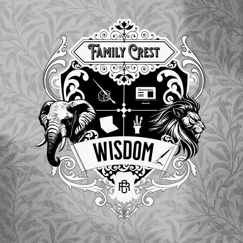 Personalized Family Crests,custom Logo Design | Family Crest - Etsy