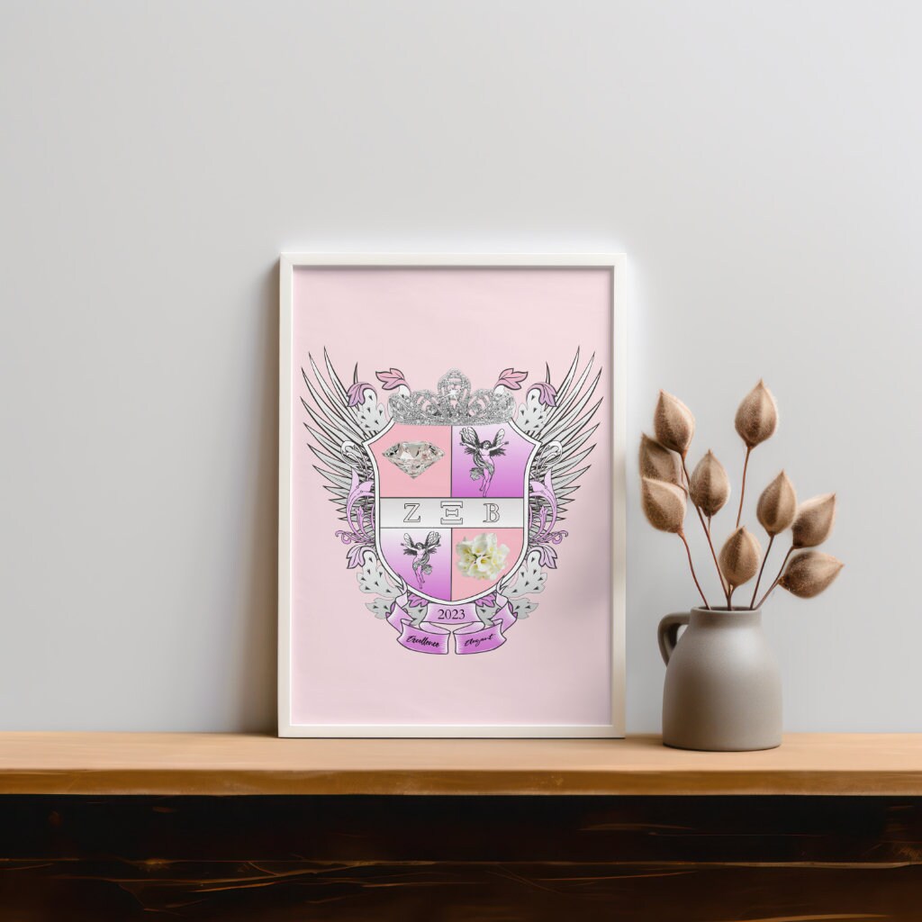 Personalized Family Crests Retriver Design Coat of Arms, Wedding, New ...