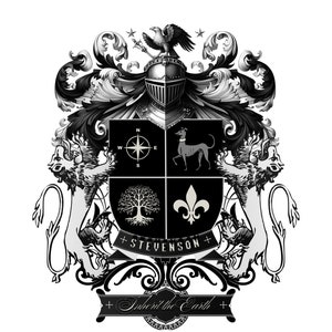 Create Your Unique Family Crest and Coat of Arms | Personalized Family ...