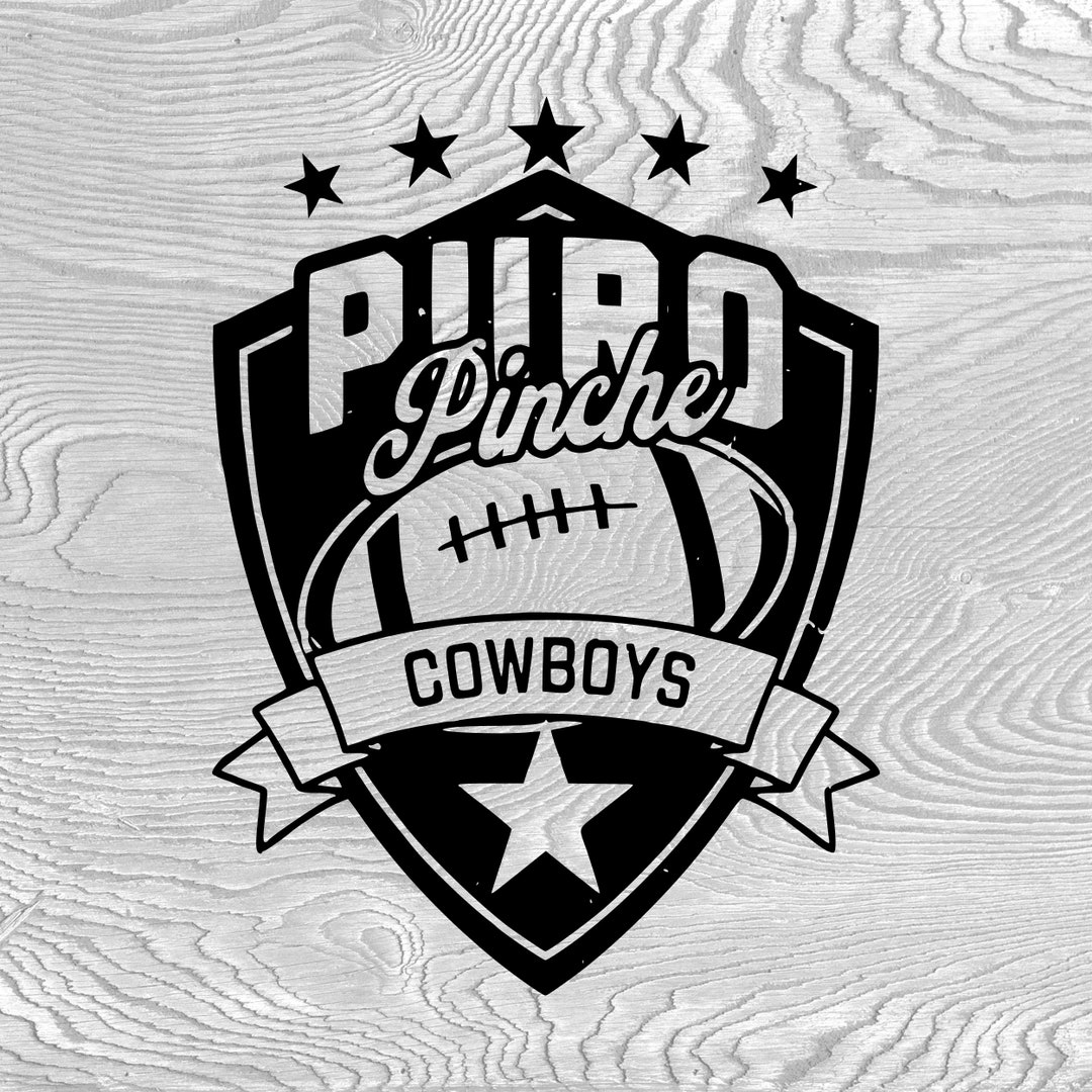 Puro Pinche Cowboys SVG, Football Game Day Design (PNG, SVG) - Etsy