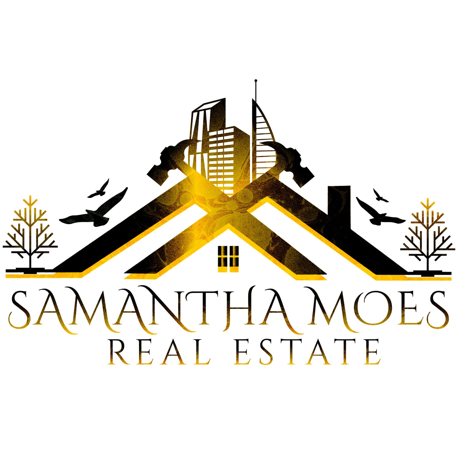 I'll Create Real Estate Logo, Realtor Logo, Gold Real Estate Logo ...