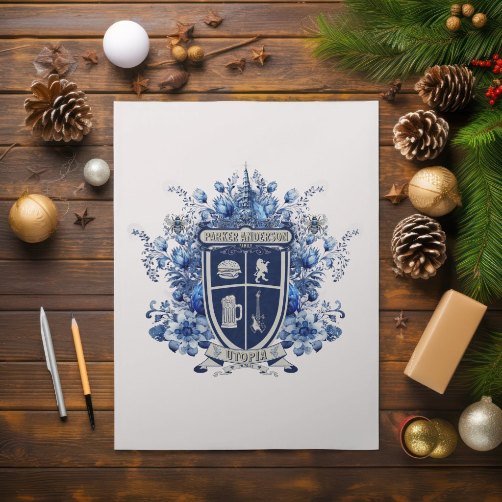 Personalized Family Crests,custom Logo Design Family Crest - Etsy