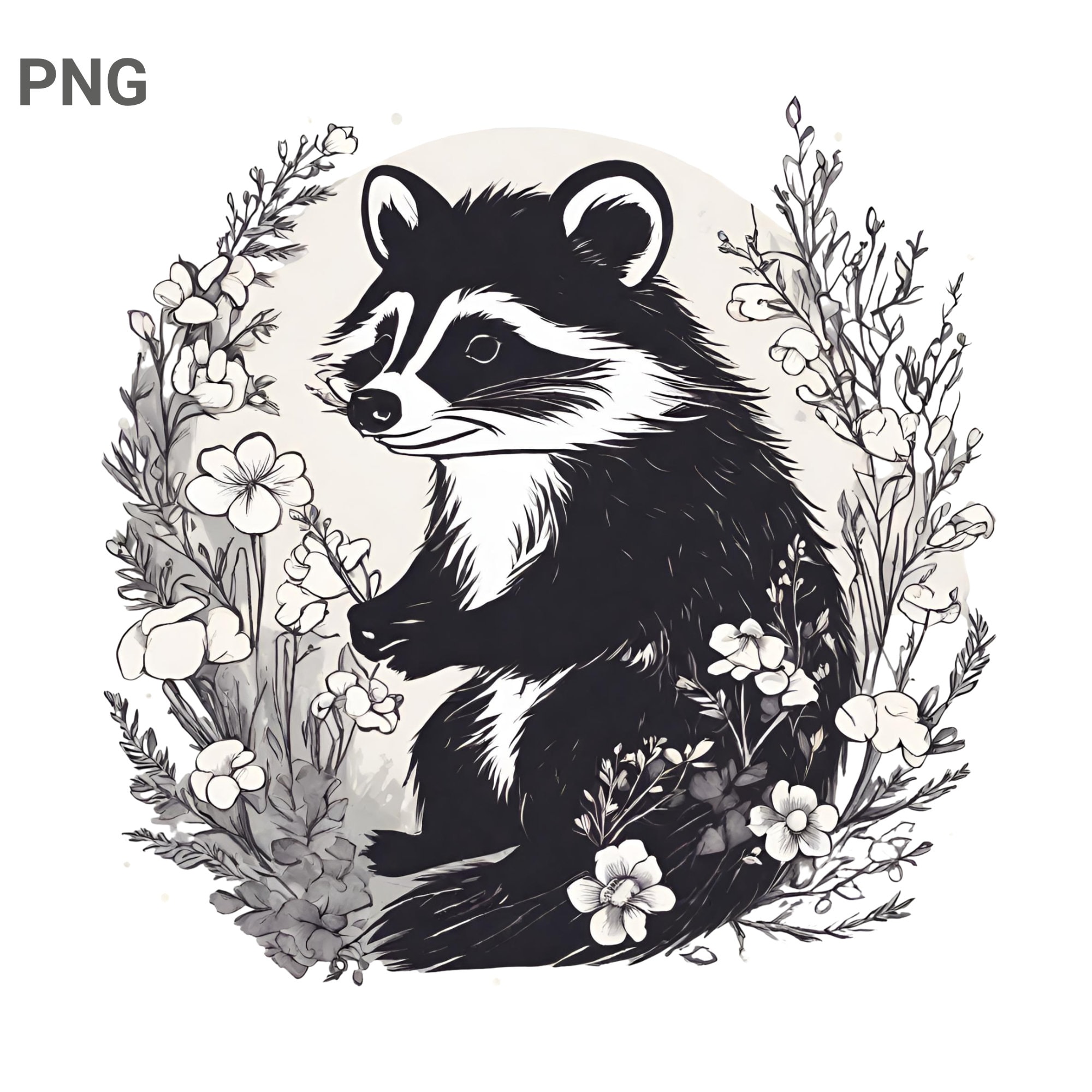 Raccoon Svg, Cute Raccoon Svg, Raccoon Vector Cutfile Png, Svg, for ...