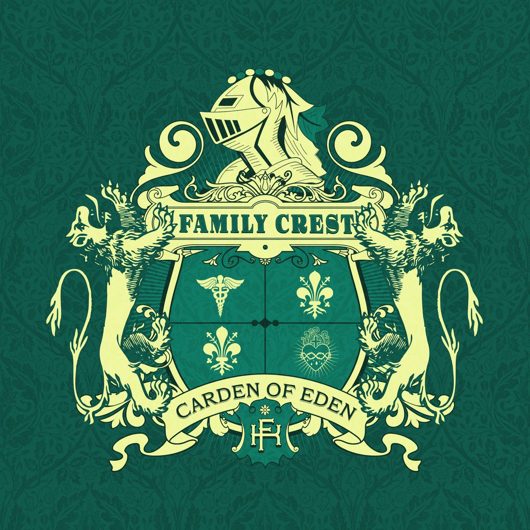 Heritage Emblem of Family Pride , Family Crest Coat of Arms | Custom Logo Design | Family Crest ...