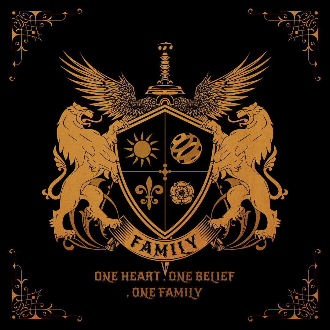 Family Crest Coat of Arms | Custom Logo Design | Family Crest,a Coat of ...