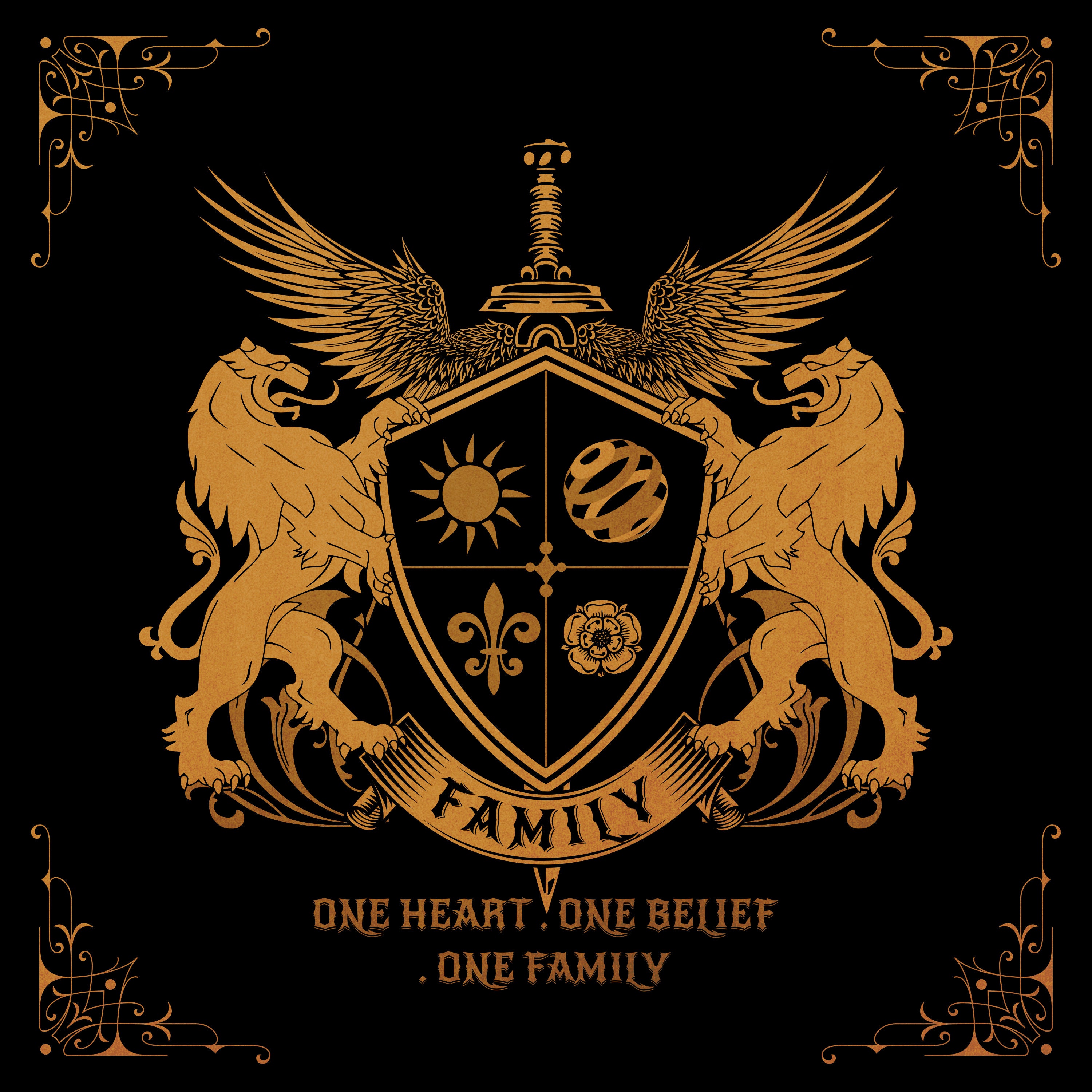 Family Crest Coat of Arms | Custom Logo Design | Family Crest,a Coat of ...