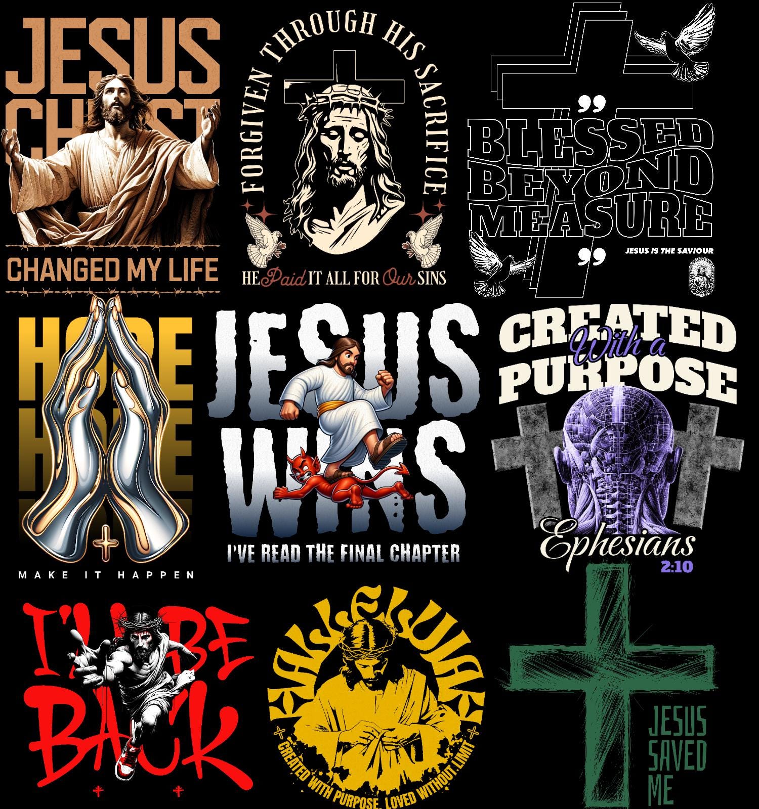 Bold Christian Streetwear | Trendy Faith-fueled T-shirts | Png-perfect ...