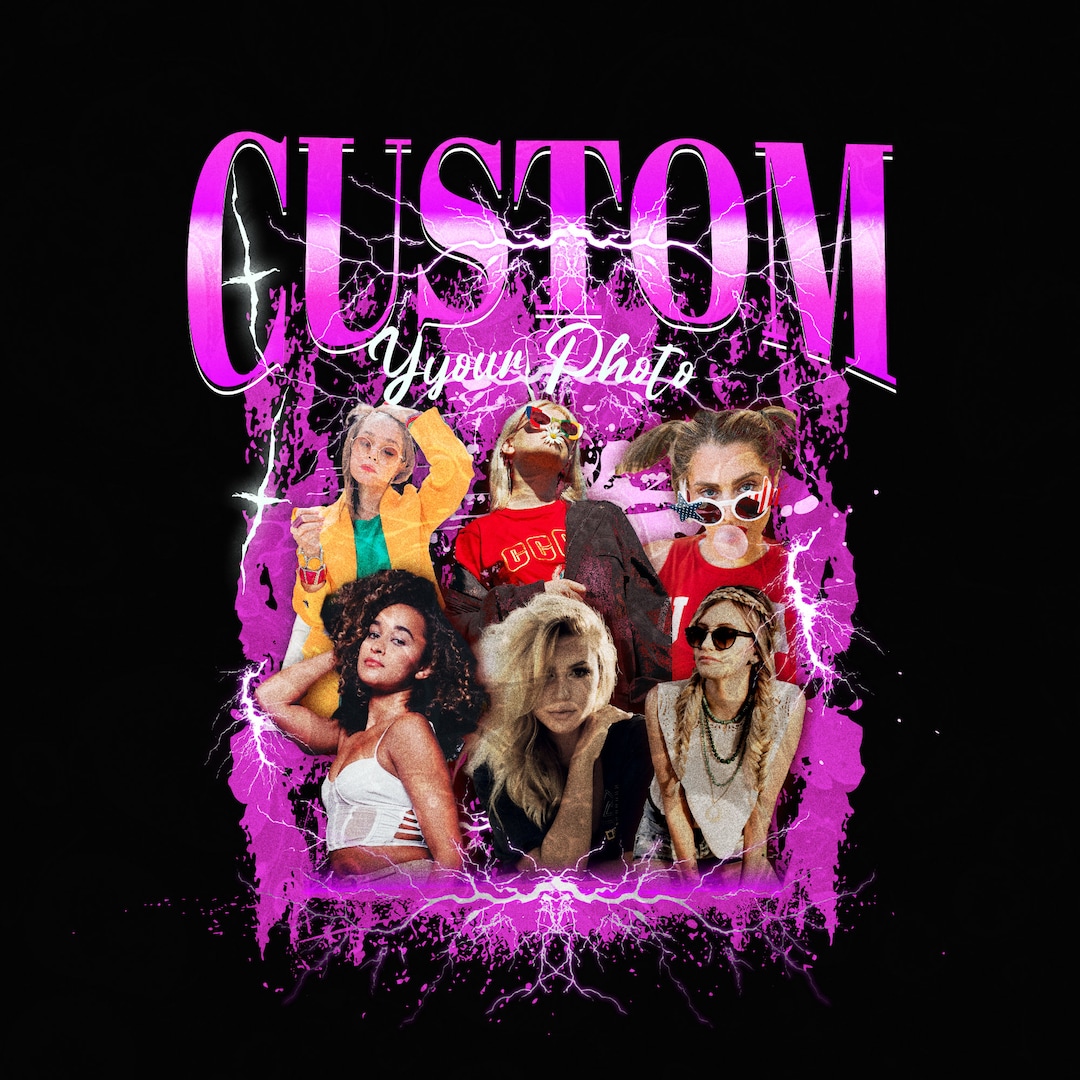 Custom Bootleg Design PNG Custom Photo Png Vintage Graphic 90s Png - Etsy