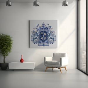 Your Family Crest, Heraldic Coat of Arms, Wedding Crest, New Home ...