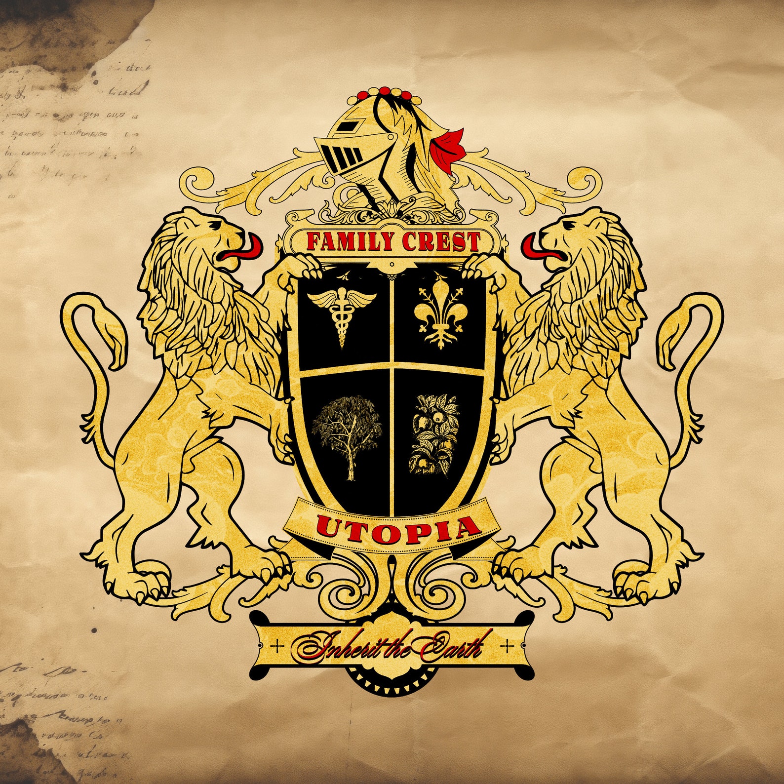 Family Crest Coat of Arms | Custom Logo Design | Family Crest | A ...