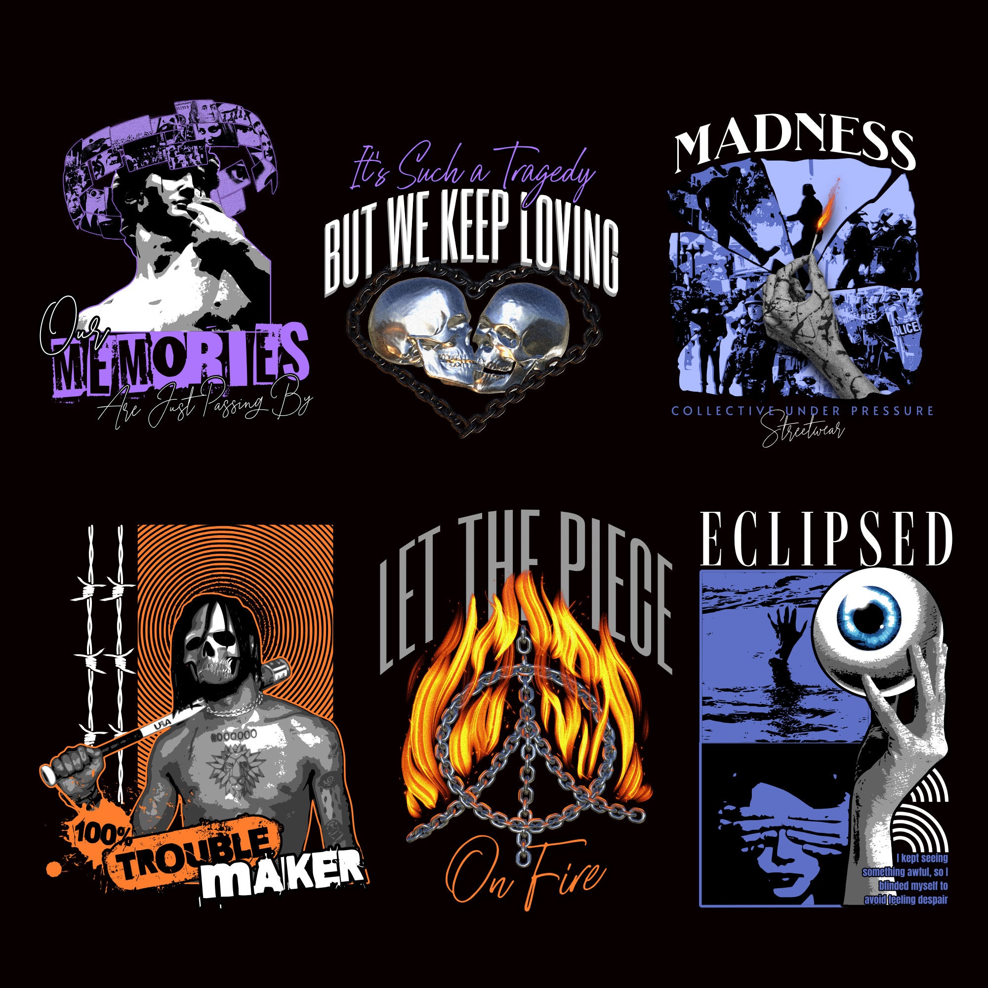 24 PIECE Streetwear Design Bundle ,streetwear Graphic,angel Streetwear ...