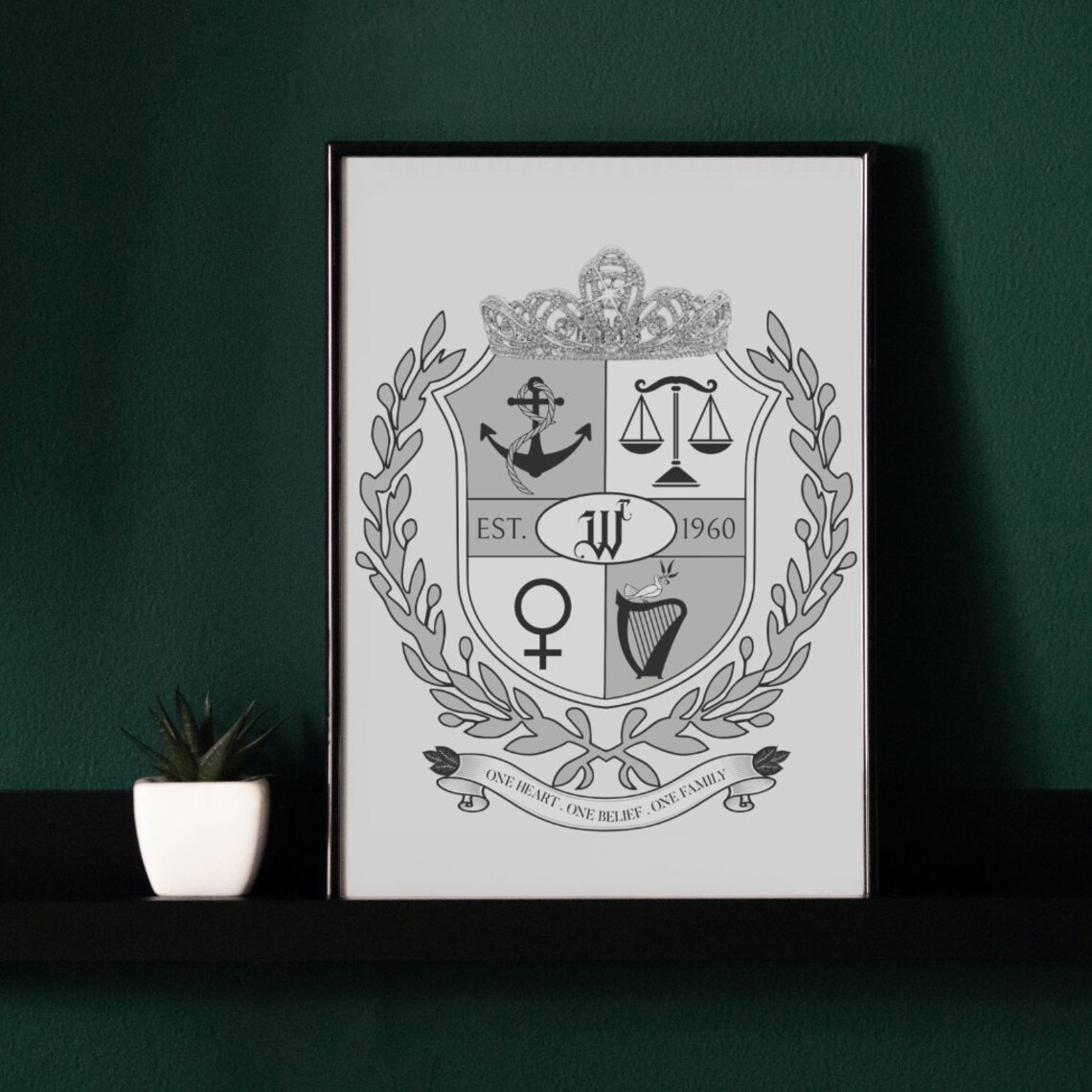 Personalized Family Crests,custom Logo Design Family Crest ,victor - Etsy