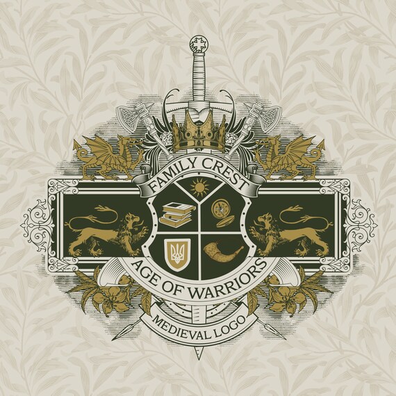 English Crest Design