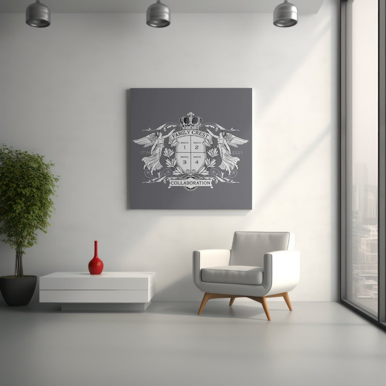 Family Crest Coat of Arms Custom Logo Design Family Crest,wedding, New ...