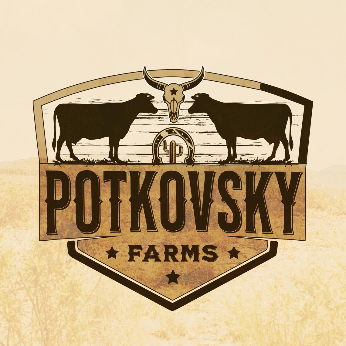 Custom Ranch Logo Design Suite, Western Brand Identity - Etsy