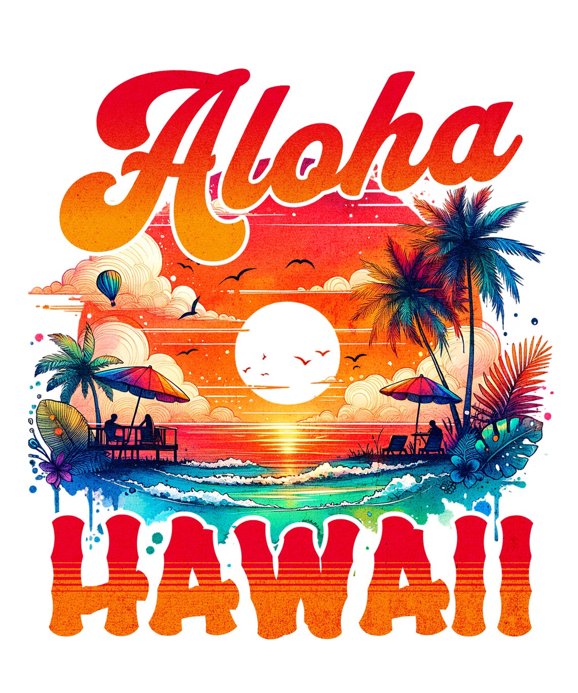 Aloha Hawaii PNG , Digital Download - Etsy
