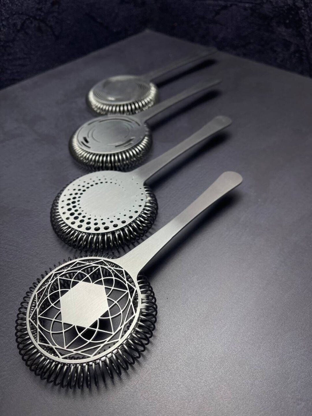 Mini Cocktail Hawthorne Strainer| Handmade Stainless Steel Exclusive ...