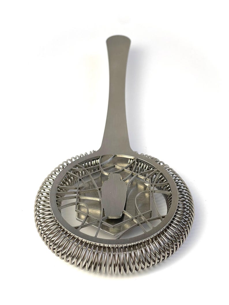 Amber Hawthorne Cocktail Strainer | Handmade Stainless Steel Unique ...