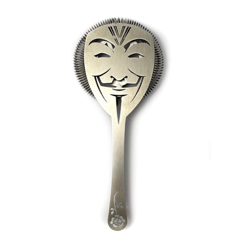 Anonymous 3D Hawthorne Cocktail Strainer | Handmade Stainless Steel ...