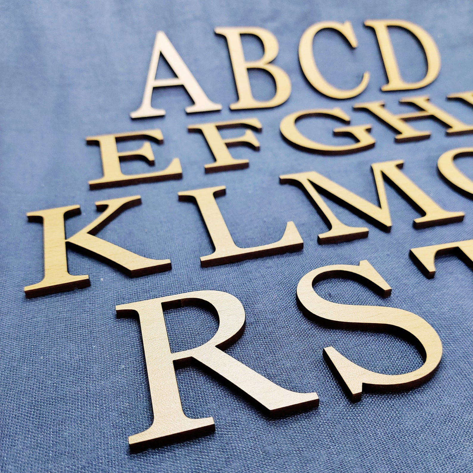 Wooden Letters MDF Beech Decoration Wall Decoration Letters - Etsy