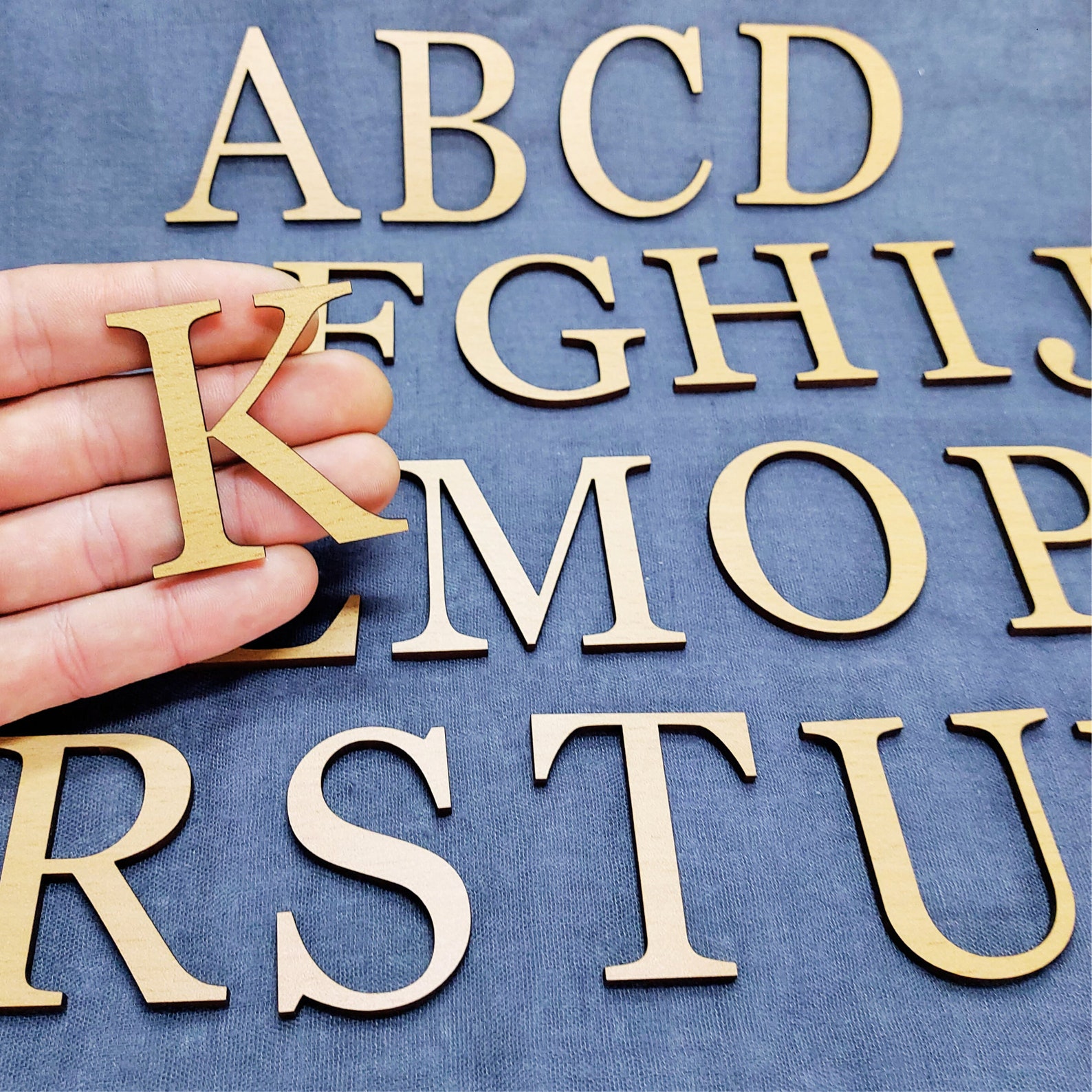 Wooden Letters MDF Beech Decoration Wall Decoration Letters - Etsy