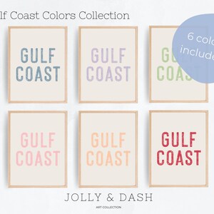 Pink Gulf Coast Wall Art, Coastal Decor Print, Beach House Wall Art ...