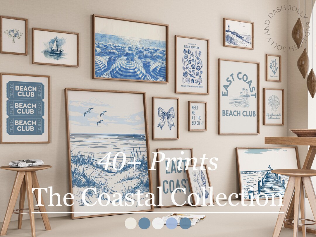 Coastal Prints | Set of 15, Coastal Granddaughter, Coastal Cowgirl ...