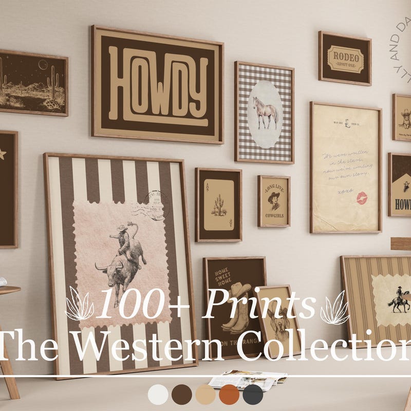 Unisex Western Room Decor - Etsy