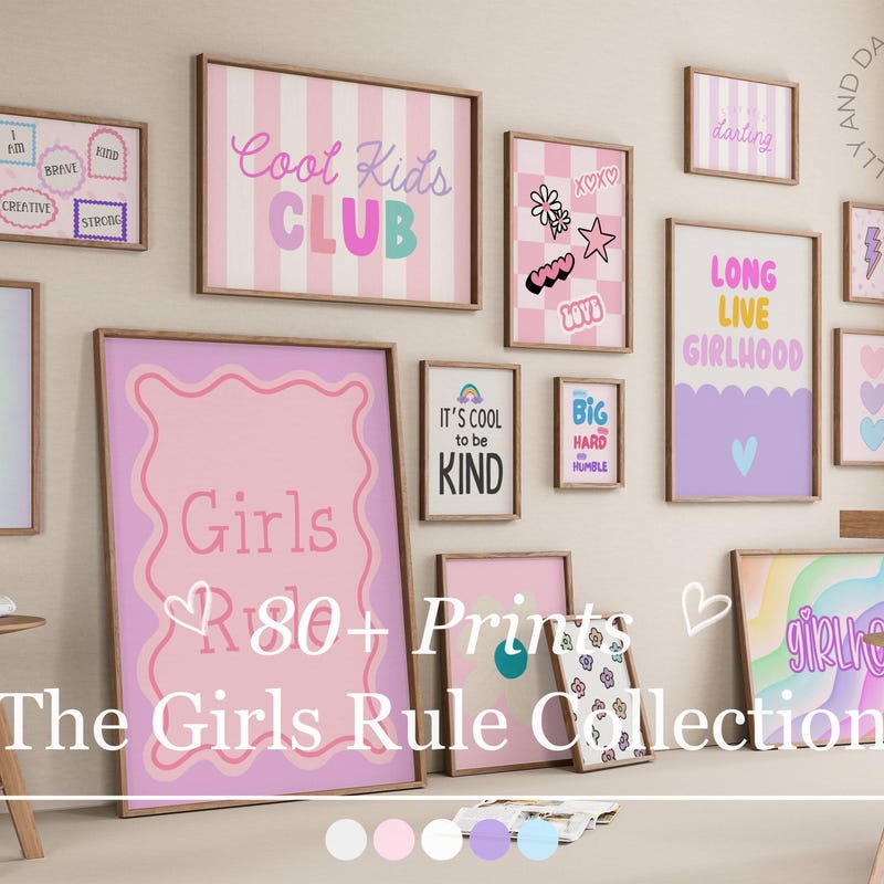 Girls Bedroom Wall Decor - Etsy