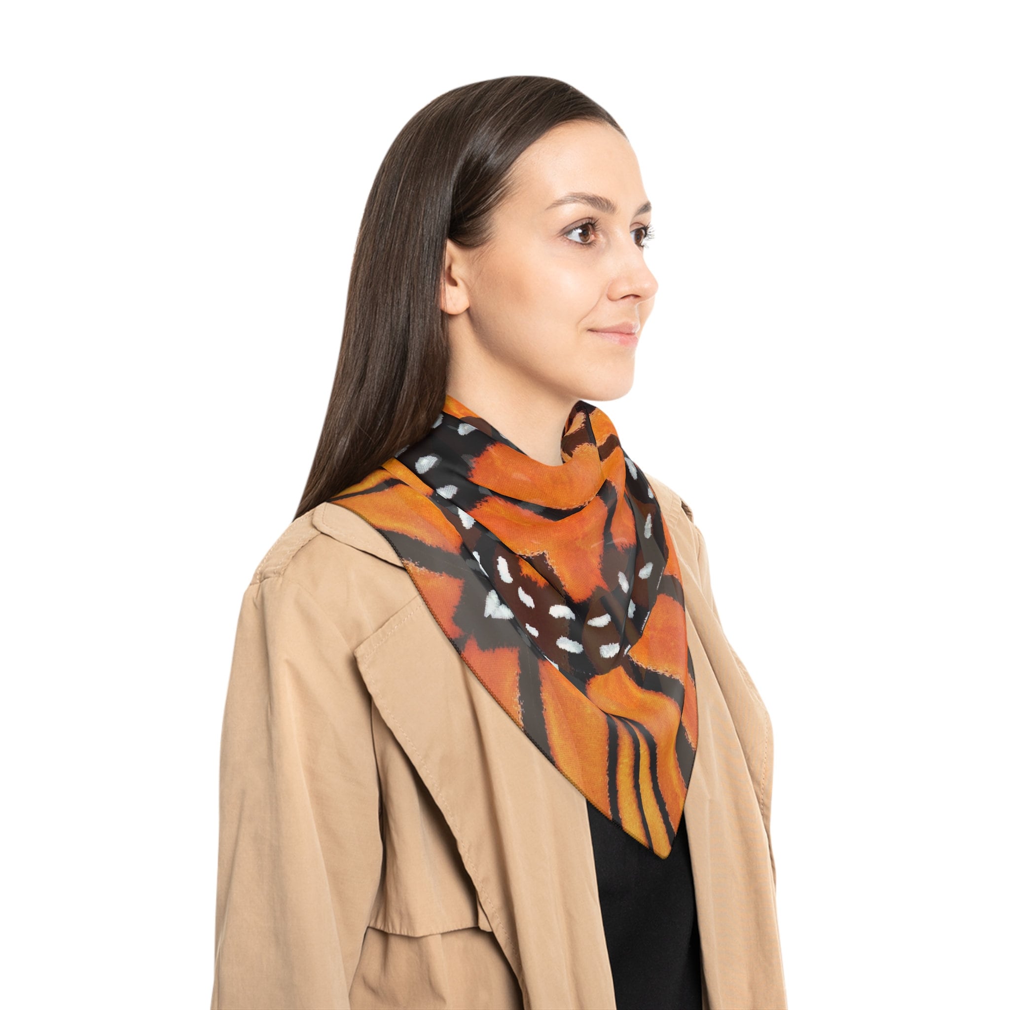 Monarch Butterfly Wings Notify Poly Scarf - Etsy