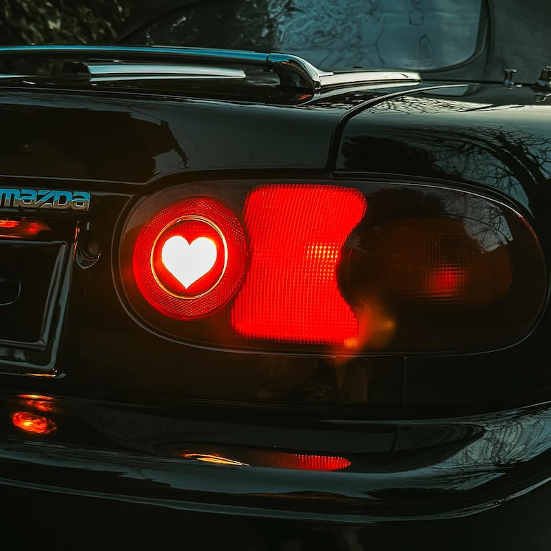 Heart Tail Lights - Etsy