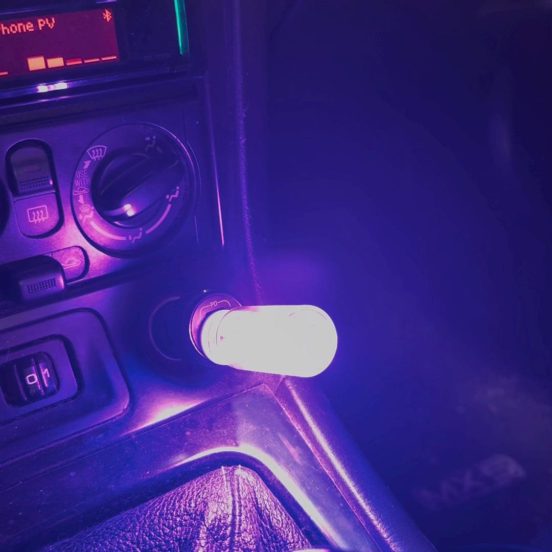 Ambient USB Car Light – Multiple Colors – Plug & Play – Free Shipping ...