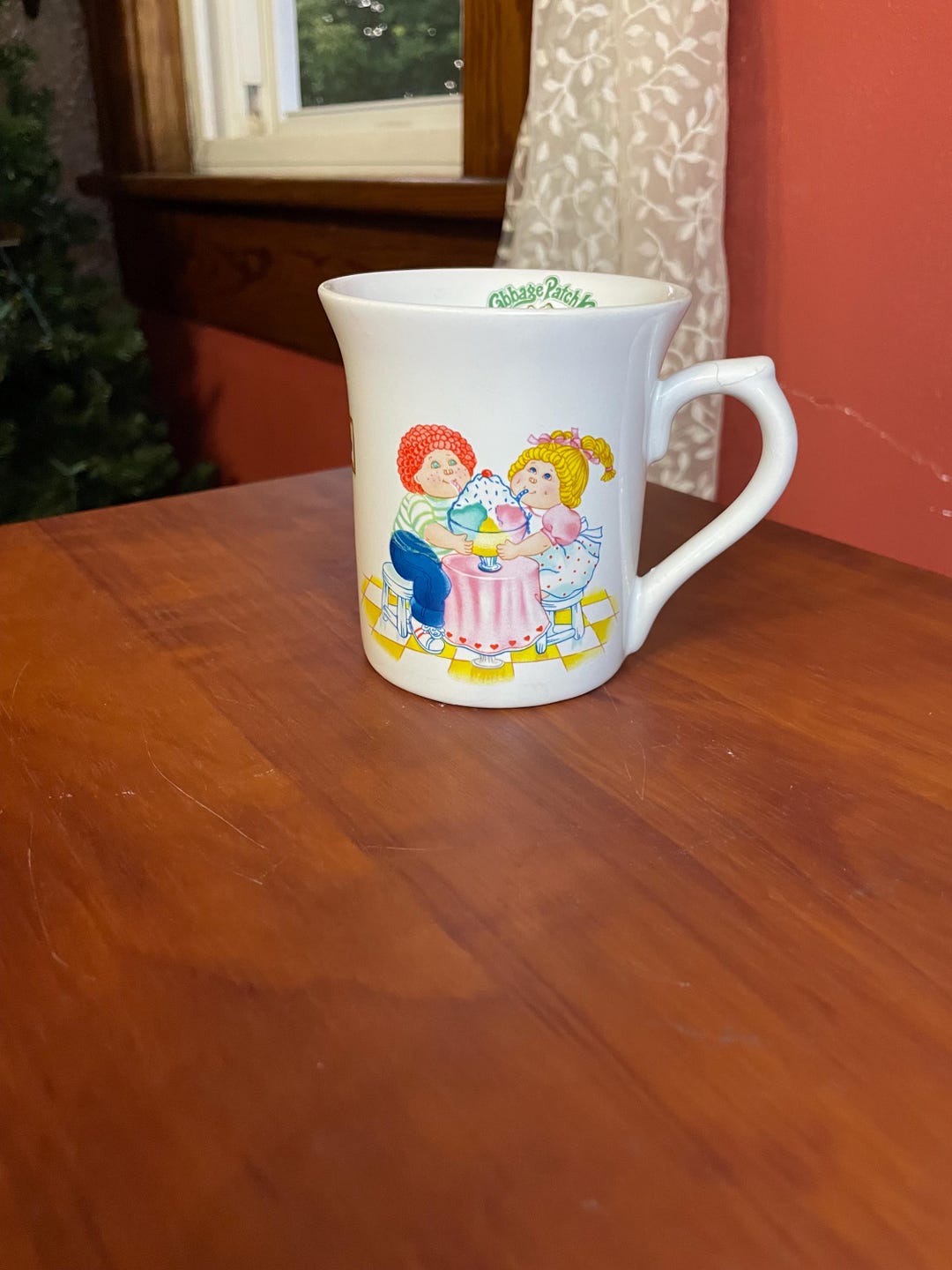 Vintage Cabbage Patch Kids Eating Icecream Coffee Mug C 1984 - Etsy