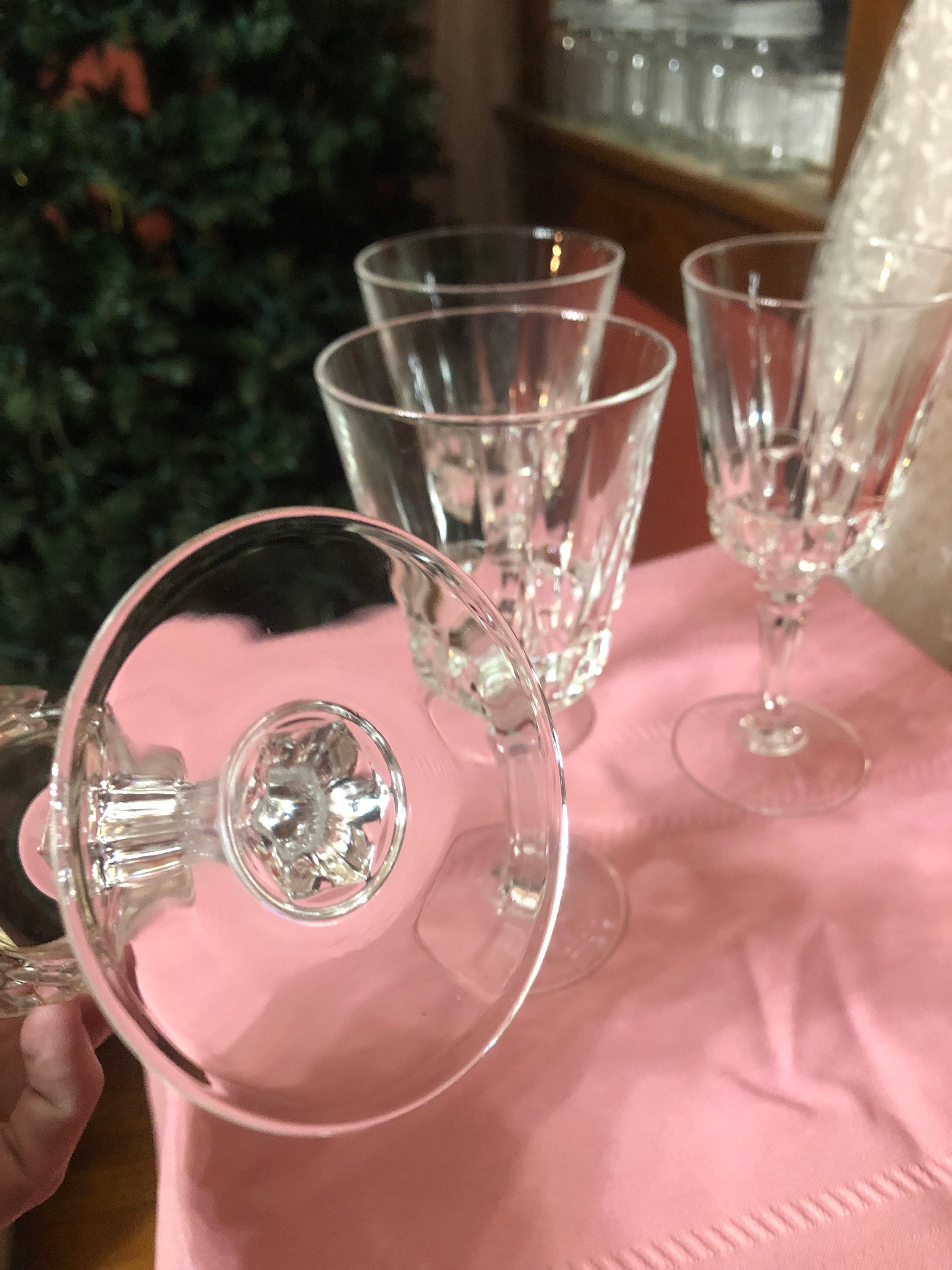 Crystal Lady Victoria Goblets Cristal D’arques Durant Chantelle Set of ...