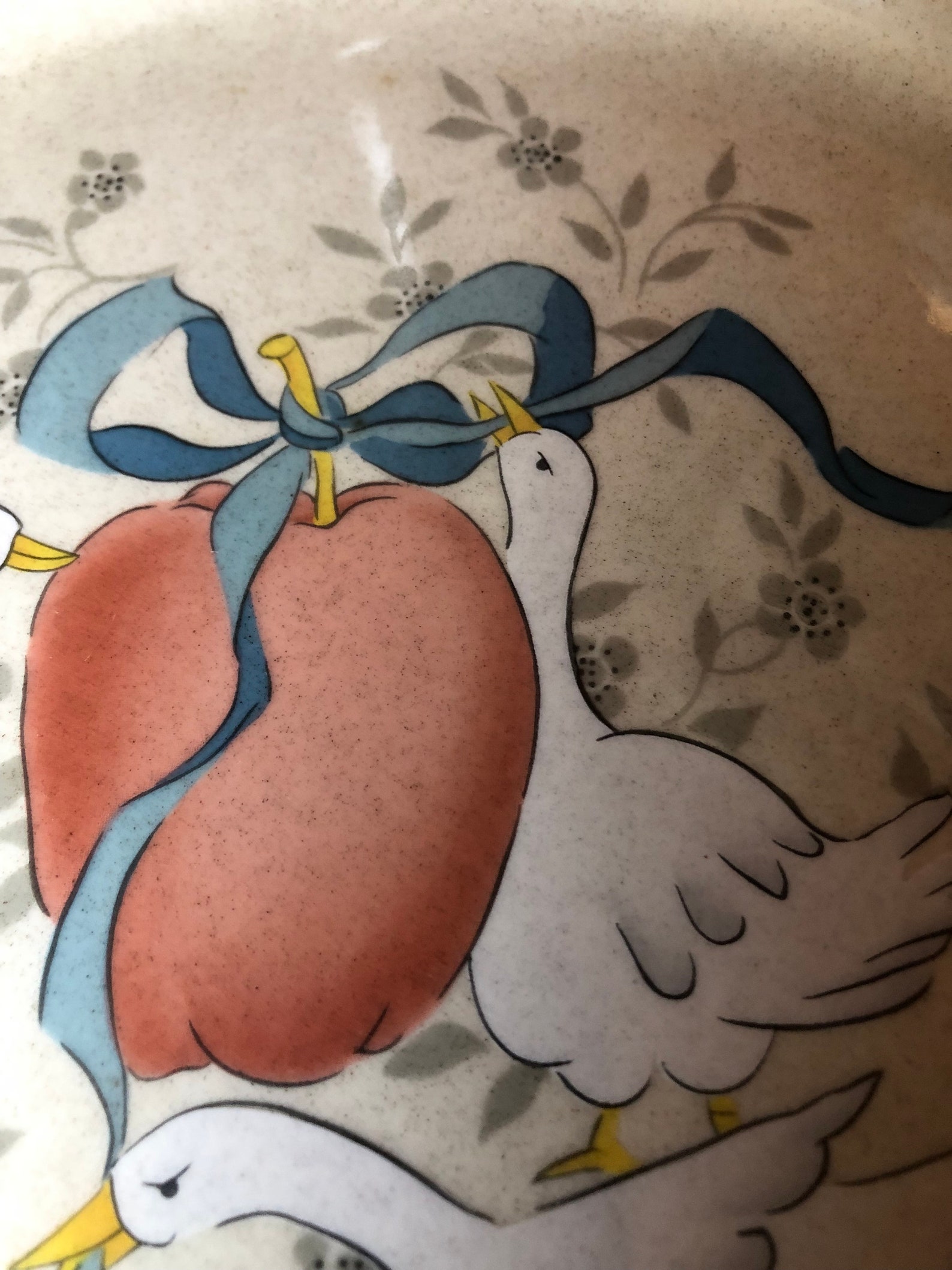 Marmalade Japanese Stoneware Goose Geese Duck Serving Platter 12.25 ...